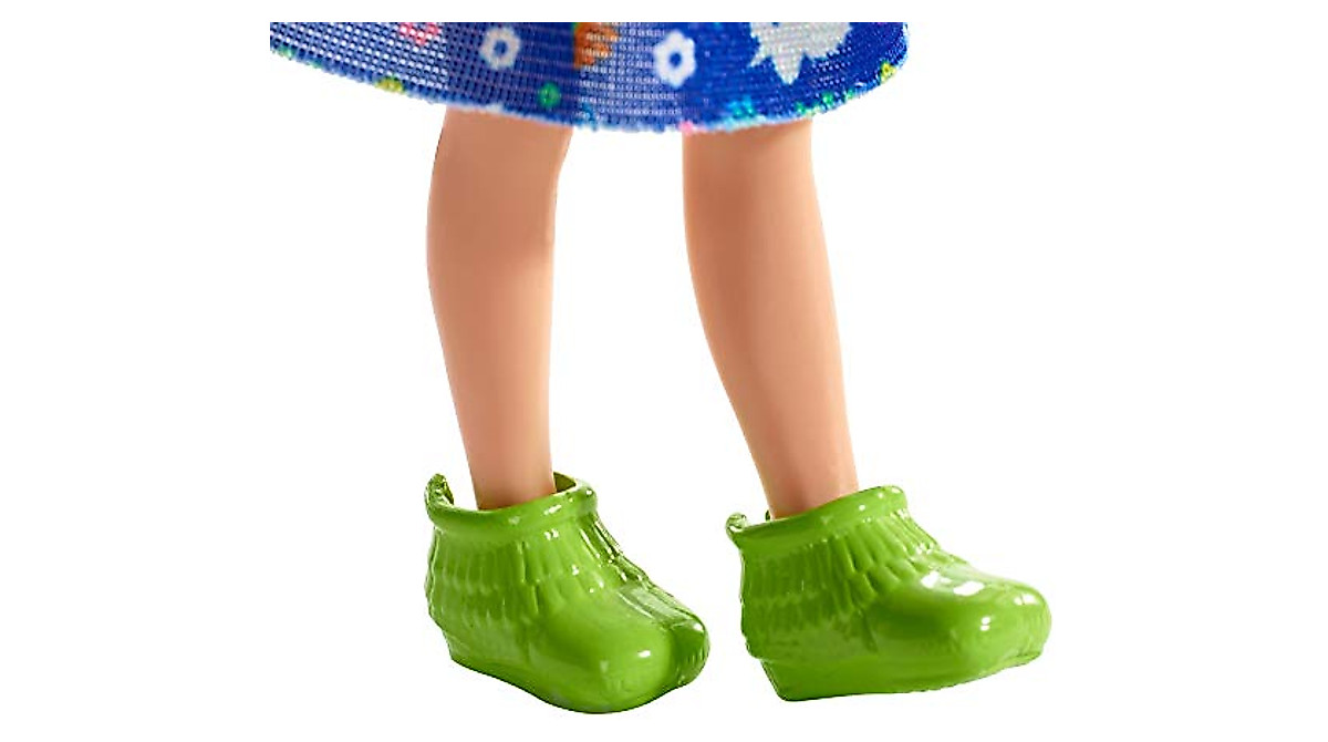 Explore with Barbie Chelsea Doll - 6-inch Dinosaur Look