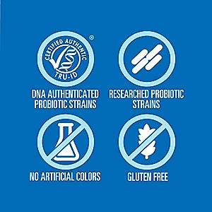 Nature’s Way Fortify Optima Daily Probiotic 60 Billion 15 Strains Digestive and Immune Support* with Prebiotics 30 Capsules