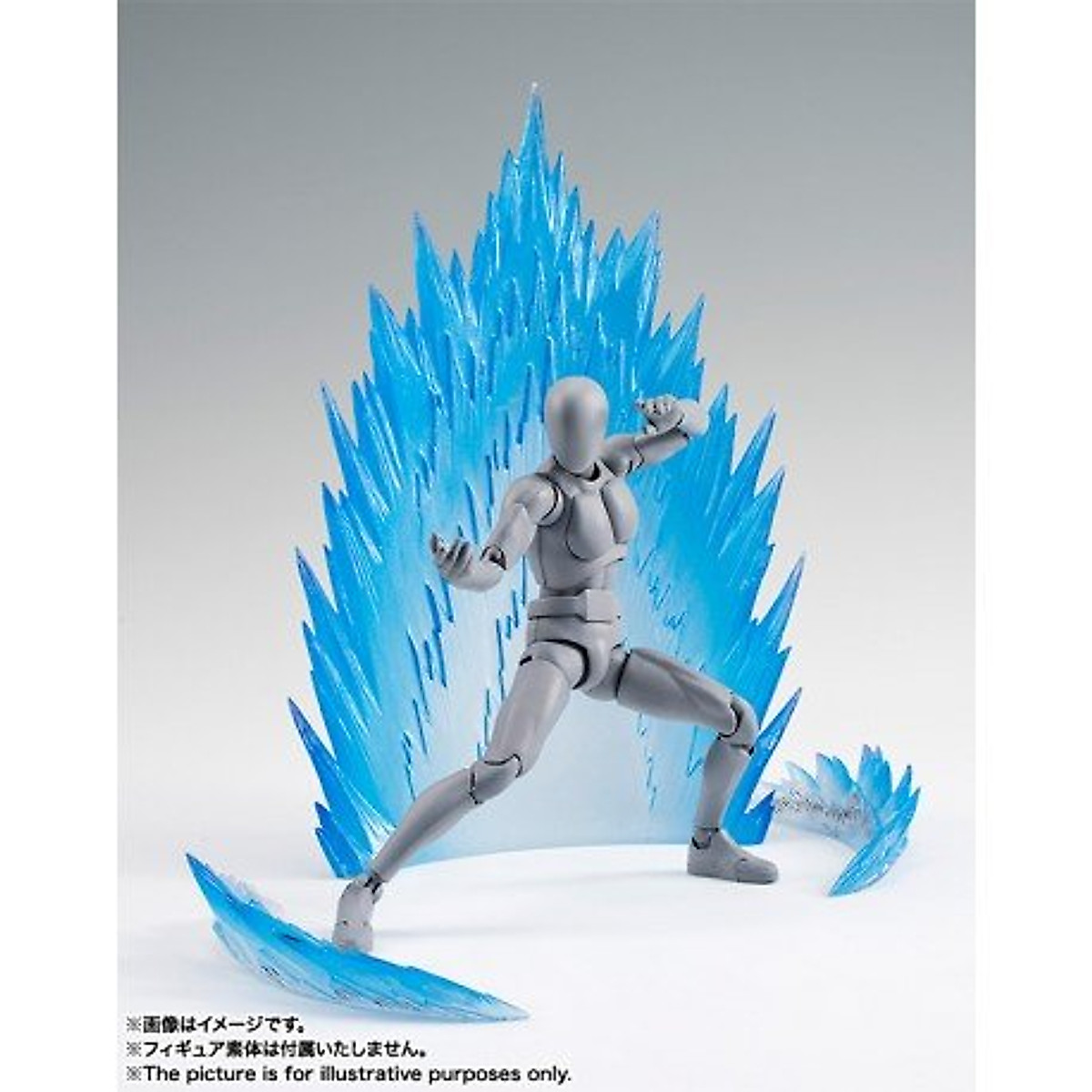 TAMASHII NATIONS Bandai Energy Aura Blue Action Figure
