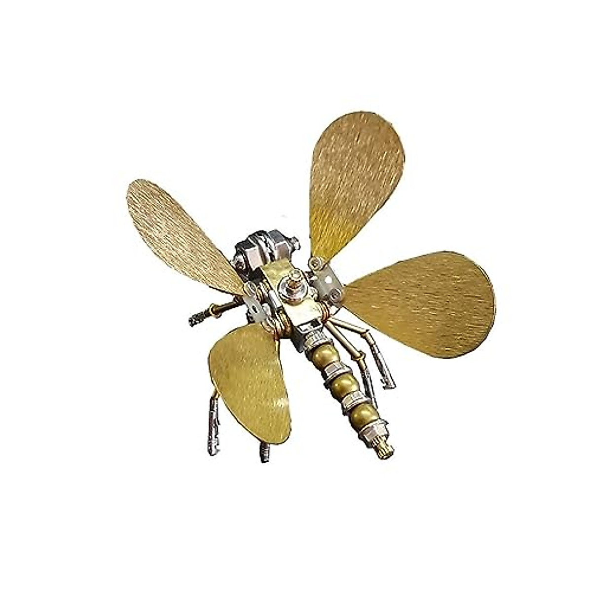 Helixsun Metal Puzzle Kit for Adults, Fruit Fly 3D Puzzle Model Building Kits Insect Themed Animal Mechanical Model DIY Desktop Crafts Creative Gifts - 100PCS+