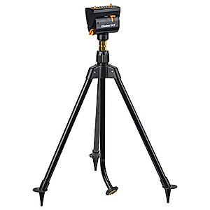 Melnor 65115-AMZ MiniMax Turbo Oscillating Sprinkler on Tripod with QuickConnect Product Adapter Amazon Bundle