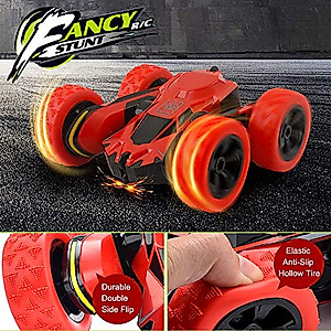 Joyjam Remote Control Car for Boys 4-10, 360° Rotation RC Stunt Car Off Road RC Toys Cars for Kids and Adults, 2.4Ghz Remote Control Truck High Speed Racing Car, for Boys Girls Christmas Birthday Gift