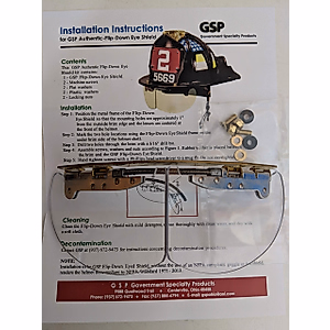 Flip Down Eye Shields Bourkes - Clear