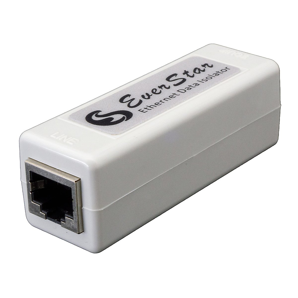 EverStar MI-300 Ethernet Galvanic Isolator for Apple/Android TV, Hi-Res Audio Systems (RJ45) | Ethernet Signal Noise Filter | Light Gray