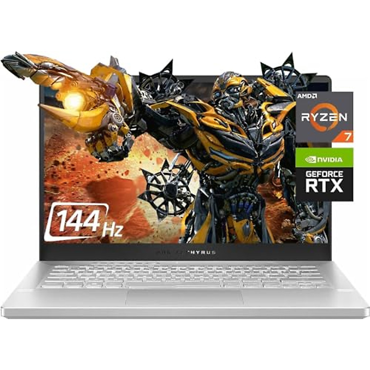 ASUS ROG Zephyrus 2023 Gaming Laptop, 14" FHD 144HZ Display, AMD Ryzen 7 5800HS(Up to 4.4 GHz), NVIDIA GeForce RTX 3060 Graphics, 40GB RAM, 2TB SSD, Bluetooth, WiFi 6, Windows 11 Home, White
