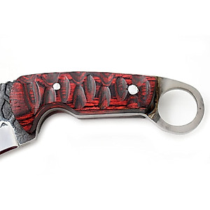 Wild Turkey Handmade Heavy Duty High Carbon Fixed Blade Hunting Knife