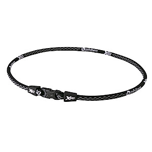 Phiten X50 Rakuwa Necklace - Black - 22"