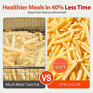 Air Fryer,Beelicious® 8-In-One Smart Compact 4QT Air Fryers,with Viewing Window,Shake Reminder,450°F Digital Airfryer with Flavor-Lock Tech,Dishwasher-Safe & Nonstick,Fit for 1-3 People,Avo Green