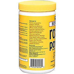 Harris Boric Acid Roach Killer Powder with Lure, 16oz