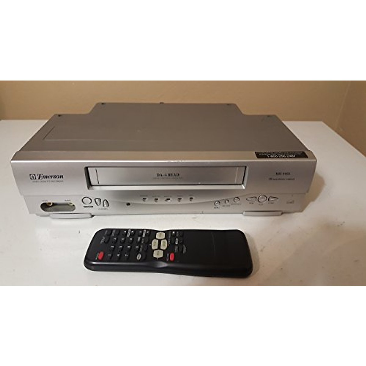 Emerson EWV403 4-Head Video Cassette Recorder with On-Screen Programming Display