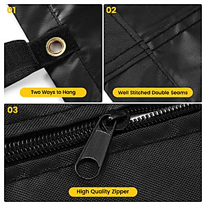 Privacy Tent for Boats, Heavy Duty Hanging Changing Room with Storage Bag, Portable Privacy Station for Pontoons