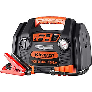 T POWER 15V Charger for Dewalt DXAEPS14 1400 Peak Amp Potek Kinverch Car1500 Peak 750 JS86-UL, JS87-UL, JS88-UL & All Xantrex Sears Diehard 1150 950 Jump Starter Ac Dc Adapter Power Supply