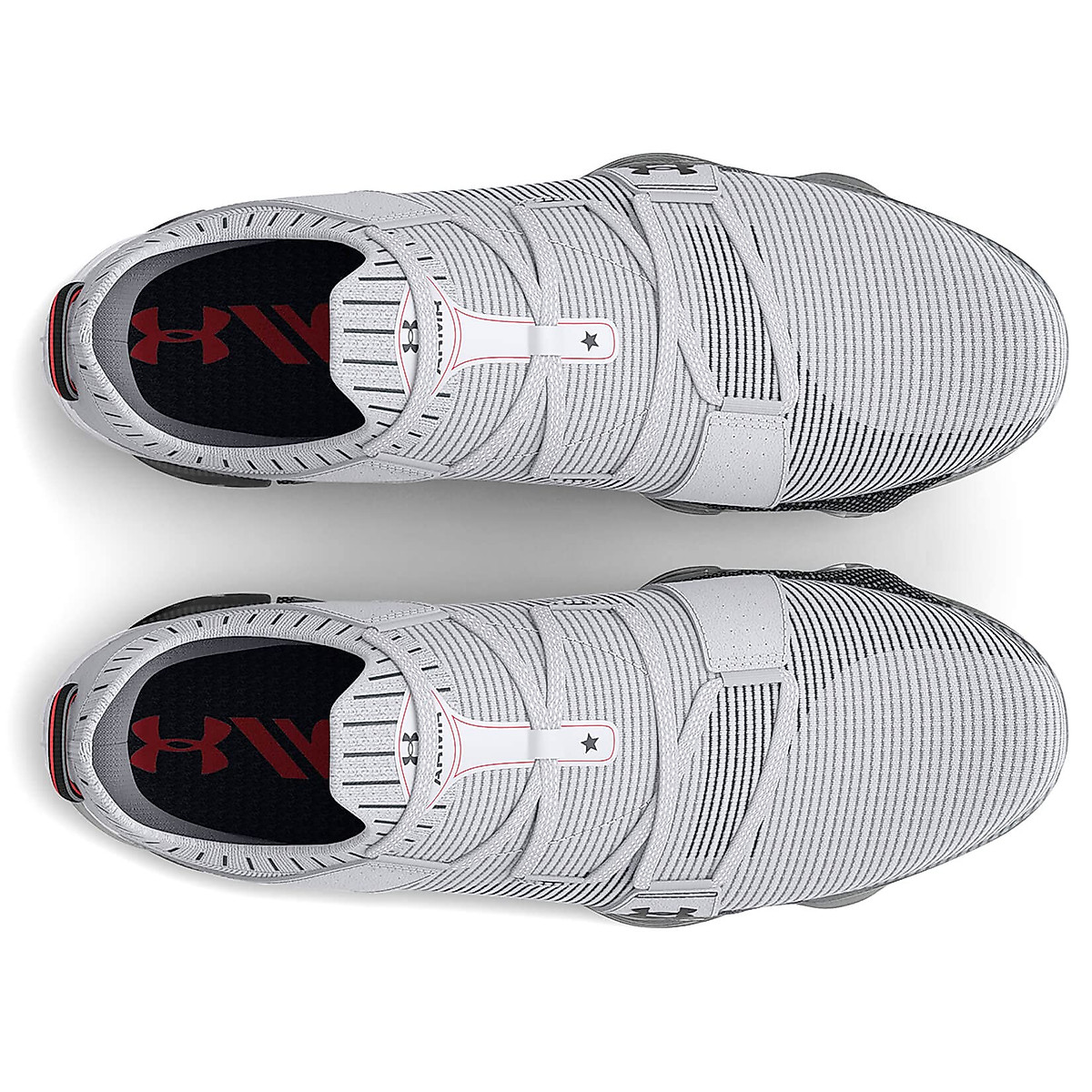 Under Armour Men's UA HOVR Tour Spikeless Golf Shoes - 3025069-101 - Mod Gray/Mod Gray/Black - 8