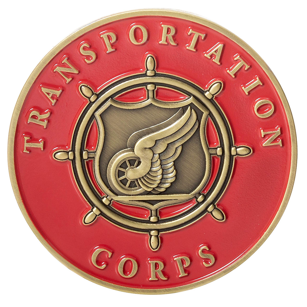 United States Army USA Transportation Corps Spearhead of Logistics Challenge Coin