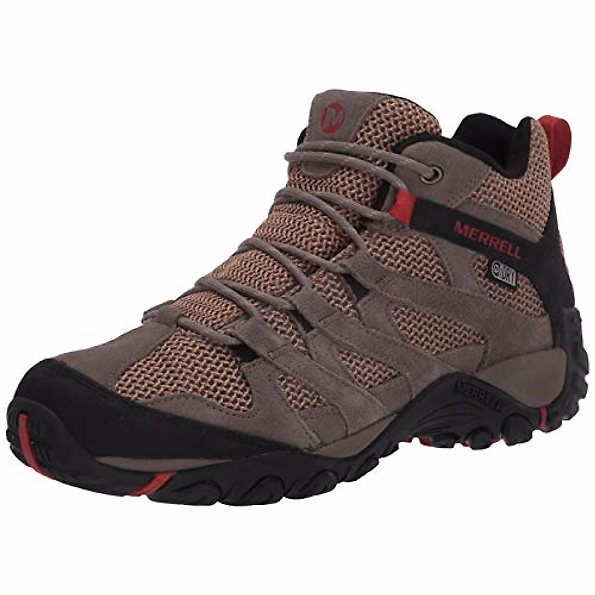 Merrell mens Alverstone Mid Waterproof Hiking Boot, Boulder, 13 US