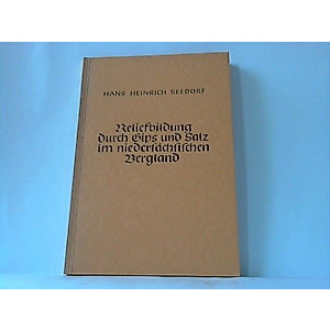 Reliefbildung Durch Gips Und Salz Im Nieders?chsischen Bergland