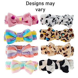 T. Taio Esponjabon Skin Lightening Pearl Soap Sponge (Concha Nacar) Pack of 4 Bundle with Premium Penguin Spa Bow Headband- Designs May Vary