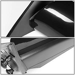 DNA Motoring OEM-MR-HY1320149 Factory Style Left Side Powered+Heated Rear View Mirror