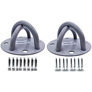 YOGA SWING PRO Premium Aerial Hammock Anti Gravity Yoga Swing Kit with Pack of 2 Heavy Duty Ceiling Hooks - Acrobat Flying Sling Set for Indoor and Outdoor Inversion Therapy