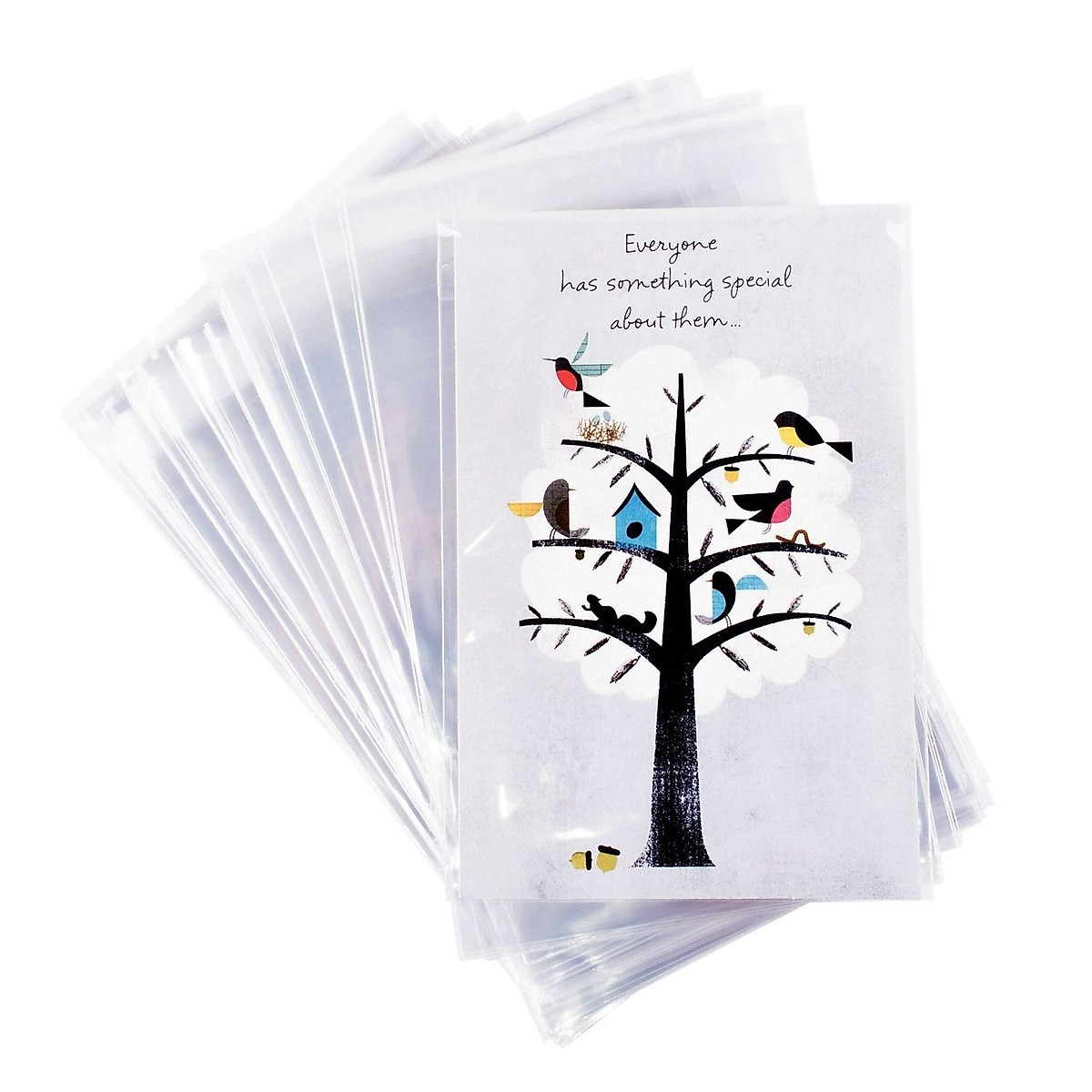 200ct Adhesive Treat Bags 4x6 Clear - 1.4 mils Thick Self Sealing OPP Plastic Bags for Bakery Cookies Christmas Party Decorative Gift Bags (4" x 6" - 200ct)