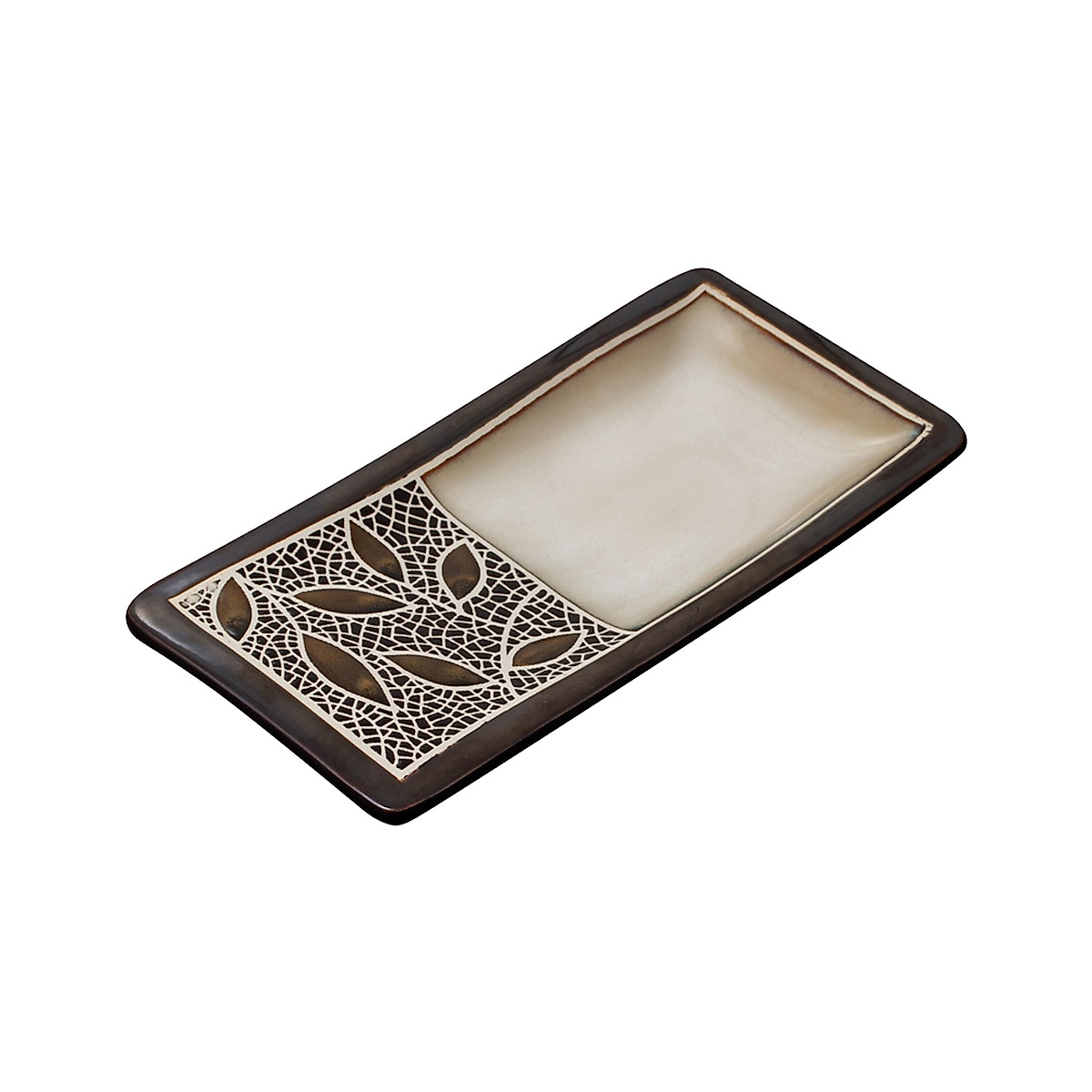 Mikasa Spoon Rest, 8.25 Inches, Brown