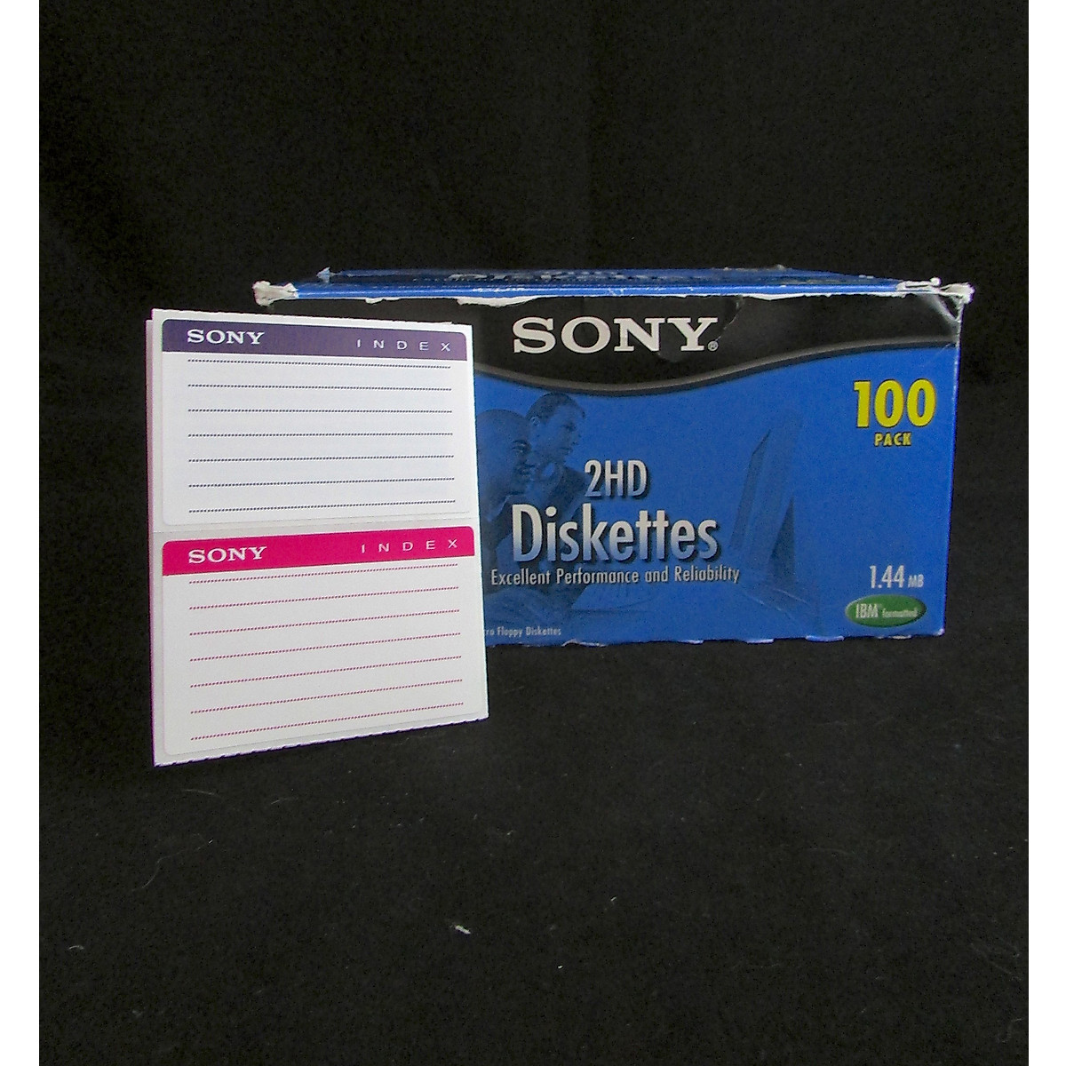 79 Pack Sony 3.5" Double Sided High Density 1.44MB Floppy Diskettes IBM Format