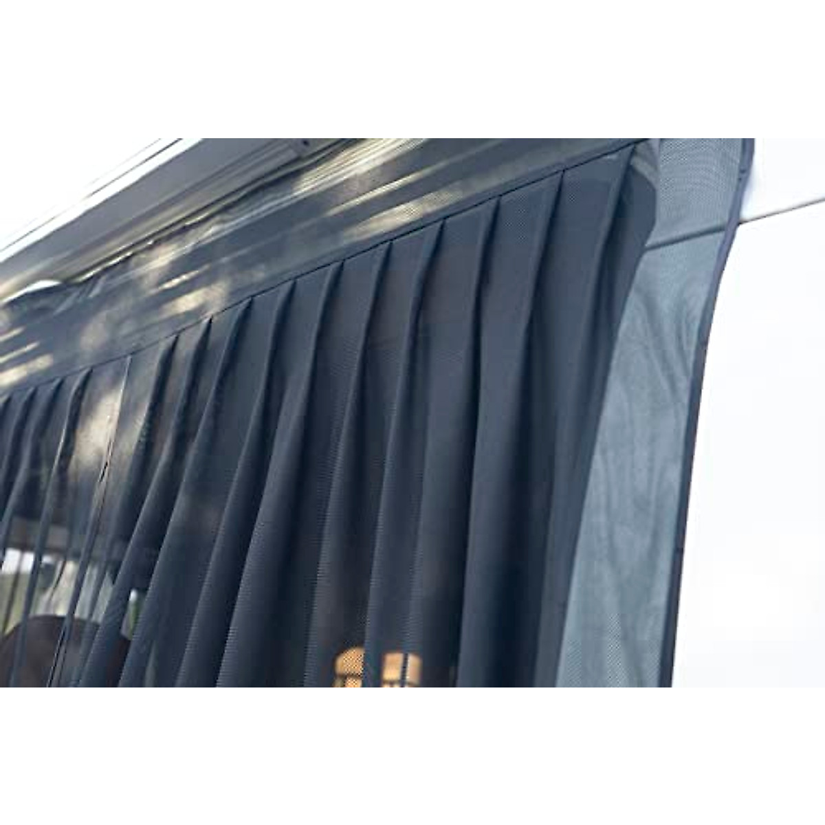 mucol Sliding Door Magnetic Vans Screen for Sprinter Camper and Other Campervans，Easy Install, Magnetics on All Four Sides for Van Life Essentials, Magnetic Closure, 83"(H) x 63"(W)