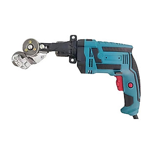 New electric drill metal cutter, sheet metal cutting drill attachment, sheet metal cutter, sheet metal cutter, for cutting iron plate, color steel tile, aluminum plate, copper plate and so on.