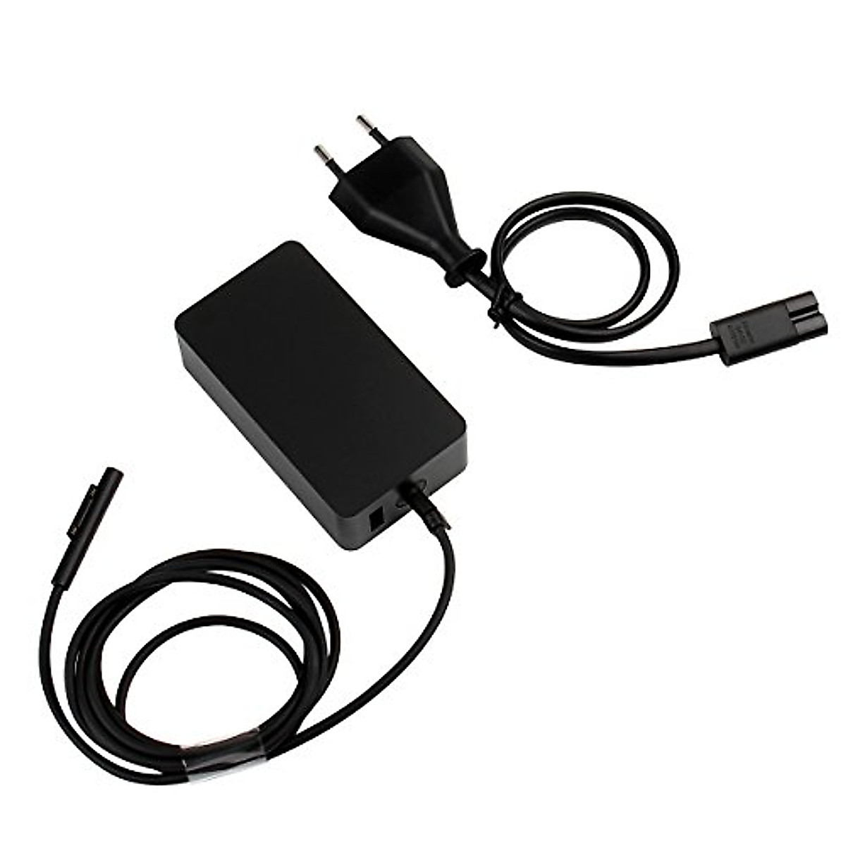 Slive Updated Version Surface Pro Charger, 44W 15V 2.58A, Compatible for Microsoft Surface Pro 3, Pro 4, Pro 5, Pro 6, Pro 7 Surface Laptop 1/2, Surface Book & Surface Go, with 5V 1A USB Charging Port