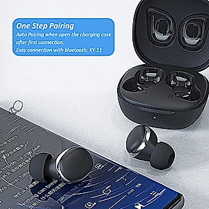 Awker A11 True Wireless Earbuds in Ear Bluetooth 5.3 Earphones Headphones, Touch Control with Charging Case, Built in Mic, Waterproof, TWS HiFi Stereo for Sport (White)