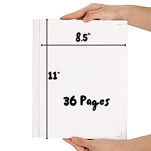 Mr. Pen- Sketch Book, 8.5" x 11", 36 Pages, Drawing Book, Drawing Pad, Sketch Book for Drawings, Drawing Notebook, Sketchpad, Sketchbook for Drawing, Sketch Notebook, Art Books for Drawing