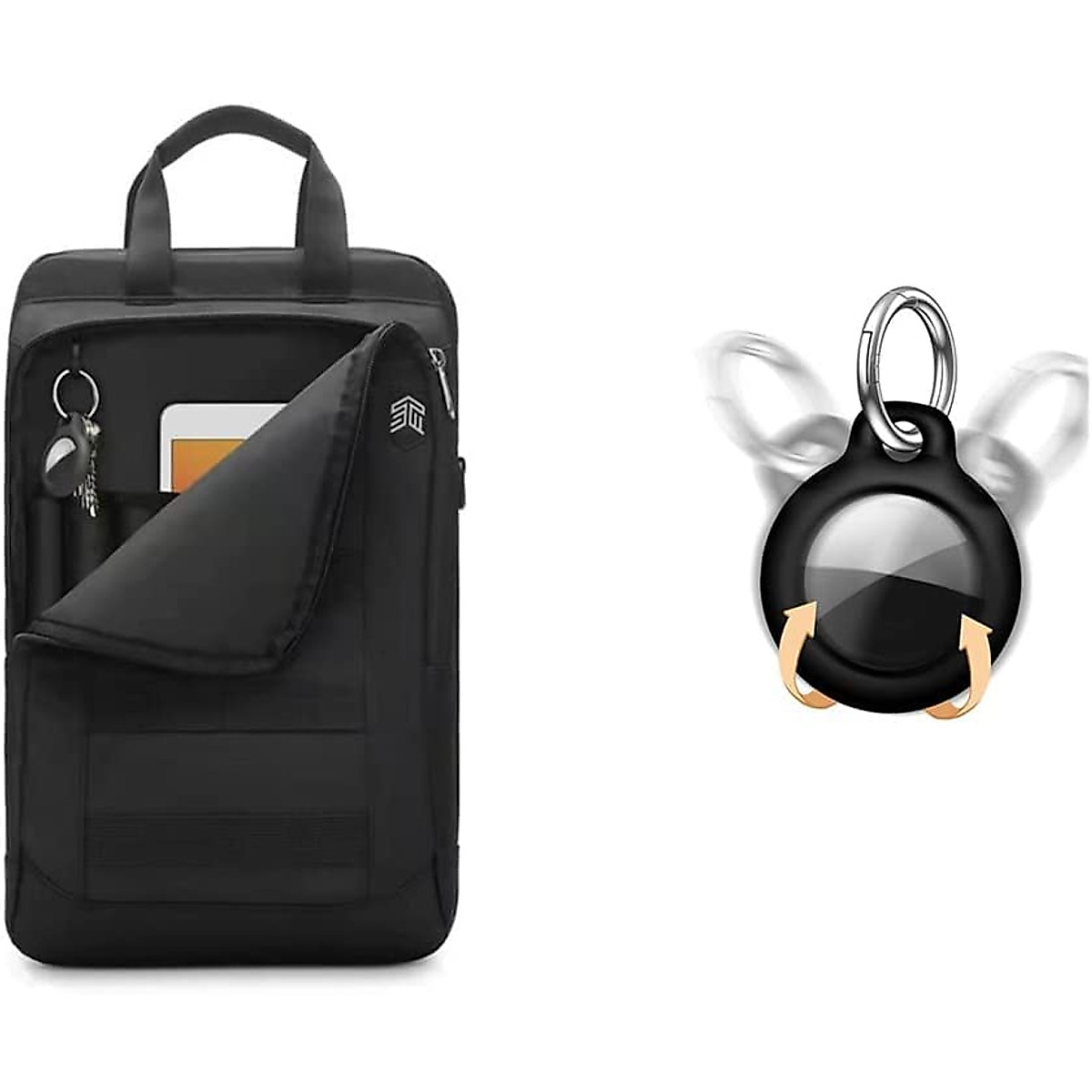 Air tags Keyring Compatible with Apple Airtag Case Air Tag Airtags Holder Keychain for AirTags Holder AirTag Cover Pets Collar