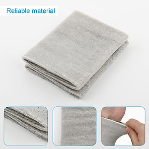 Cosmos 1 Pair Compression Wrist Sleeve Nylon Brace Wraps Supports Elastic Wristbands for Wrist Protect Pain Relief in Typing Running Basketball Volleyball Golf Playing (Gray)