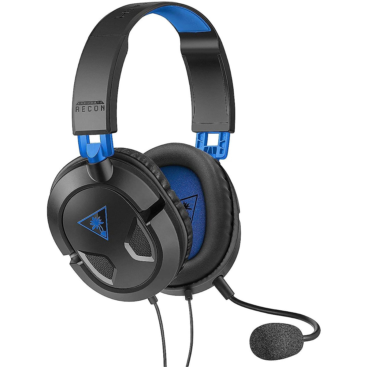 Turtle Beach Recon 50 Gaming Headset for PS5, PS4, PlayStation, Xbox Series X|S, Xbox One, Nintendo Switch, Mobile & PC with 3.5mm - Removable Mic, 40mm Speakers - Black