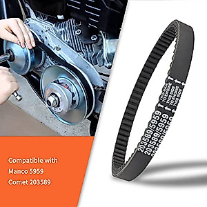 TBAPFS Drive Belt 30 Series Go Kart Torque Converter Replacement Compatible with Manco 5959 / Comet 203589 (1Pack)