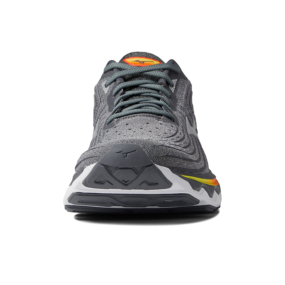 Mizuno Men's Wave Horizon 6 Sneaker, Ultimate Grey/Silver, 12