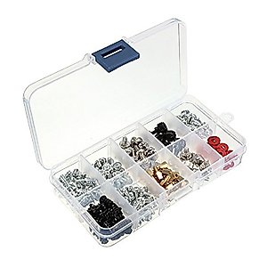 Luoke 228pcs Computer Case Screws Kit for Motherboard PC Case Fan