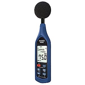 REED Instruments R8080 Data Logging Sound Level Meter with Bargraph