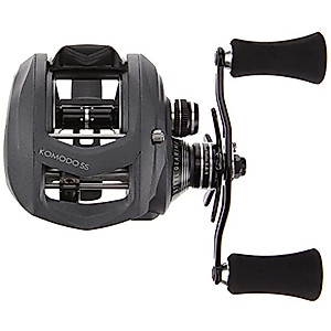 Okuma Komodo SS Large Capacity Low Profile Baitcaster, KDS-364LX (Left Hand), 150 yds-20LB, Paddle Handle
