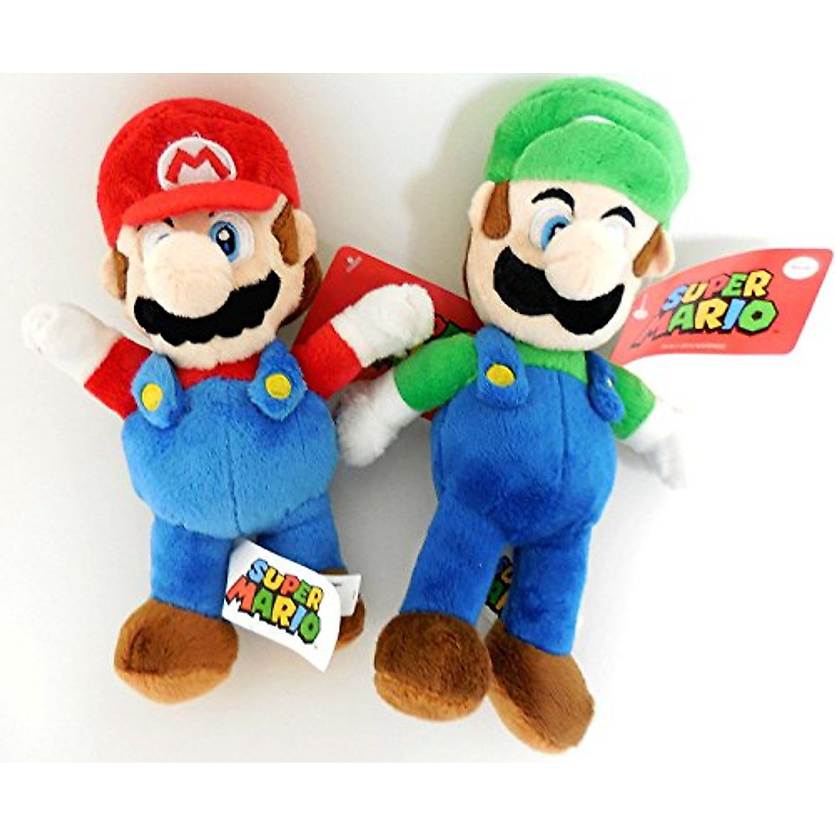 Nintendo Mario and Luigi 2 Plush Doll Set 8.5 inches