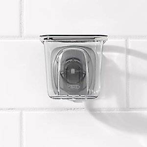 OXO Good Grips StrongHold Suction Multipurpose Shower Accessory Cup,Clear,