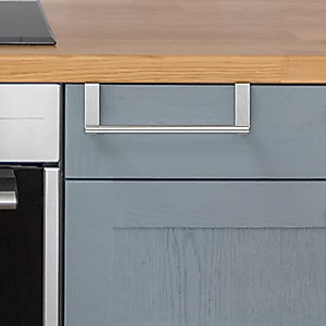 Over The Cabinet Towel Bar, Hand Towel and Washcloth Rack for Bathroom and Kitchen CTB3000 Chrome