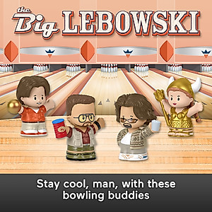 Little People Collector The Big Lebowski Special Edition Set in a Display Gift Box for Adults & Fans, 4 Figures