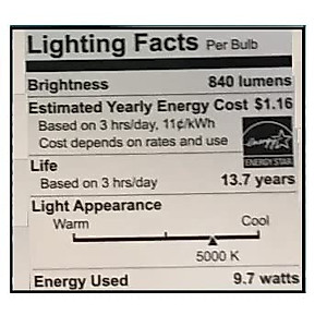 Led technology EcoSmart 60W Equivalent Daylight A19 Energy Star, Dimmable LED Light Bulb (16 Pack)