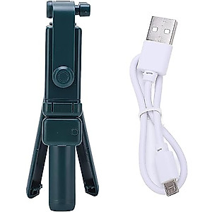 Bewinner Selfie Stick Tripod with Remote, Extendable Selfie Stick Tripod with Fill Light Compatible with Phone 13/13 Pro/12/11/11 Pro and Android Smartphone for Vlog Shooting
