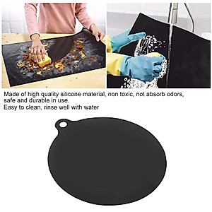 Heat Insulation Mat, Silicone Heat Insulated Pad, Anti-Slip Mat, for Air Fryer for Microwave(Round)