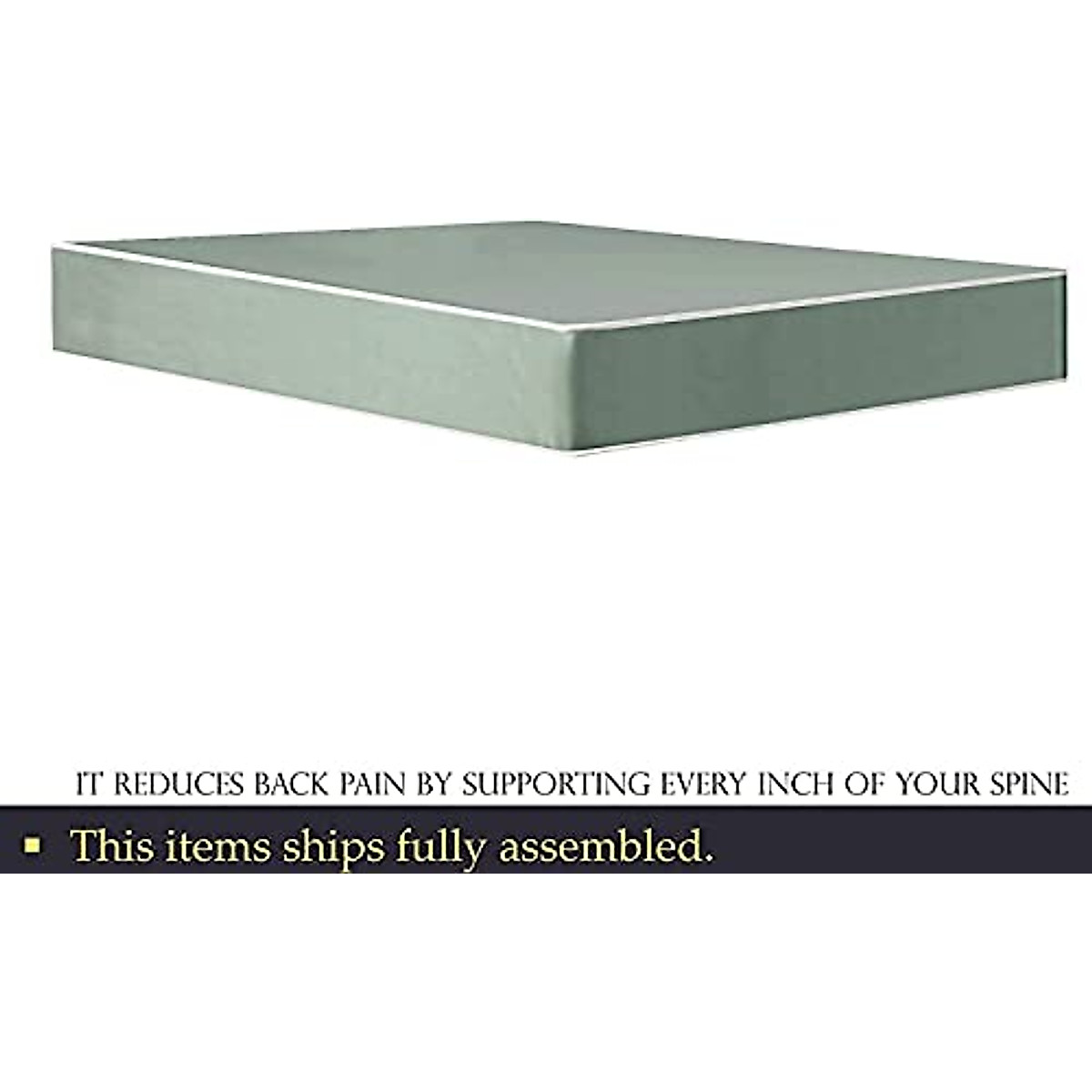 Mielmoon Vinyl Mattress Foam Medium Firm Double Sided Water Resistant (Full, 7)