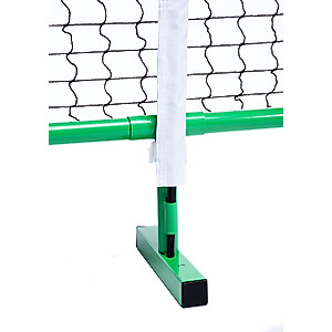 Pickle-Ball, Inc. Diller Pickleball Set with 3.0 Portable Tournament Net and Carry Bag, Diller Paddles, Pickleballs, Rule Sheet (Neon Balls)