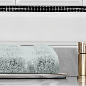 Magshion Extra Large Cotton Bath Sheet for Bathroom Adults Oversized Quick-Dry Bath Sheet Towel, Gray