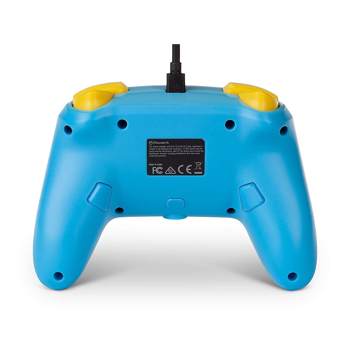 PowerA Enhanced Wired Controller for Nintendo Switch - Pokémon: Pikachu Charge, Gamepad, game controller, wired controller, officially licensed